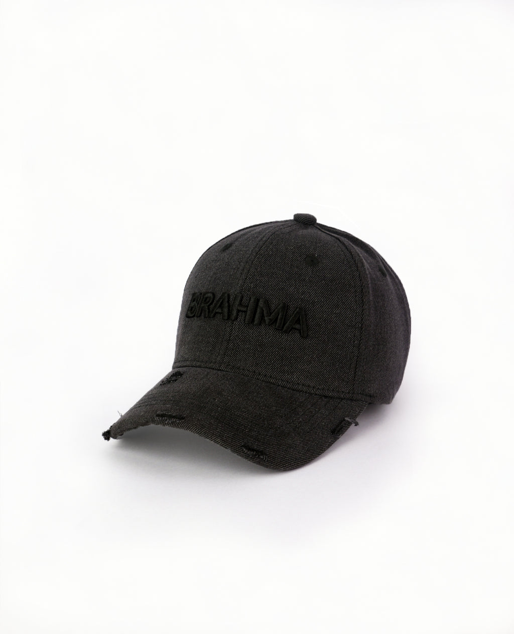 All Black // Denim Baseball Cap – House of Brahma