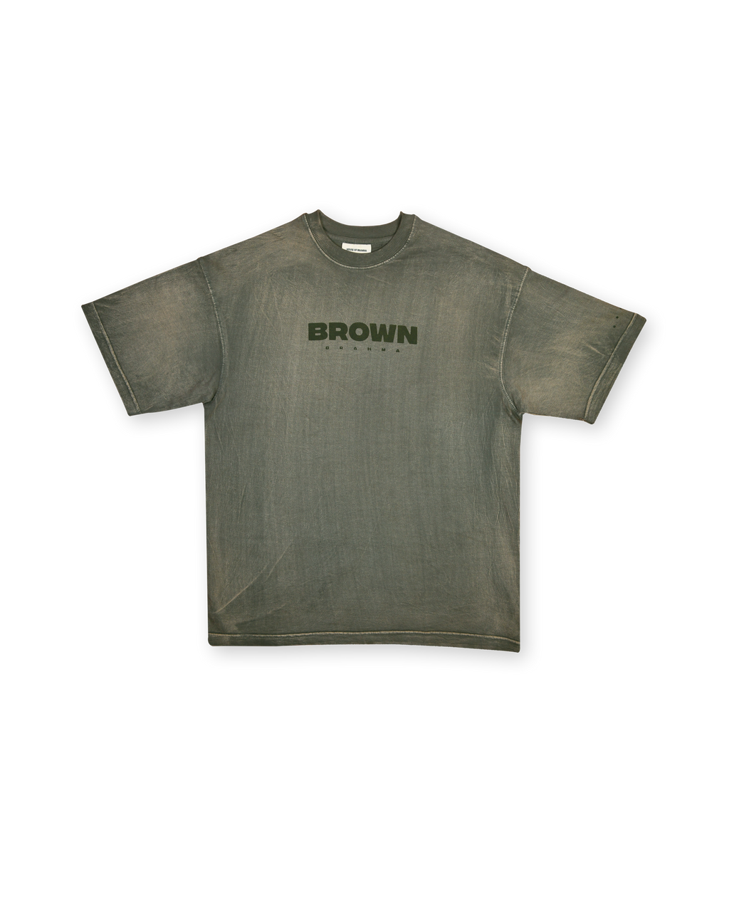 Forest Green // Box Fit Oversized Unisex T-shirt – House of Brahma